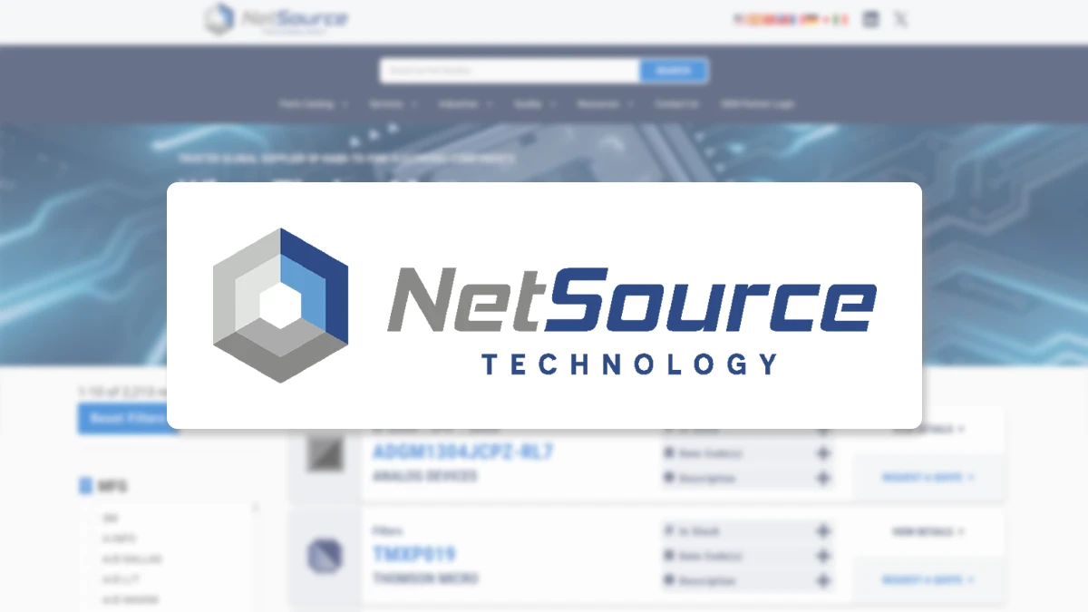 Home - NetSource Technology – Global Electronics Sourcing Experts